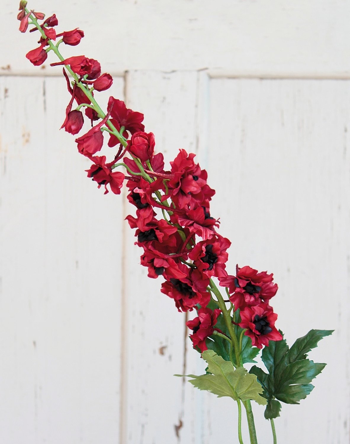 Künstliches Delphinium 'Averna', 85 cm, rot