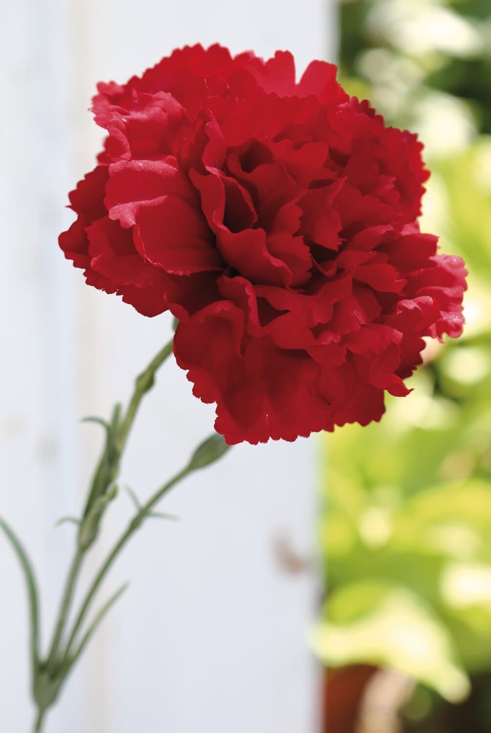 Künstliche Nelke, 55cm, rot